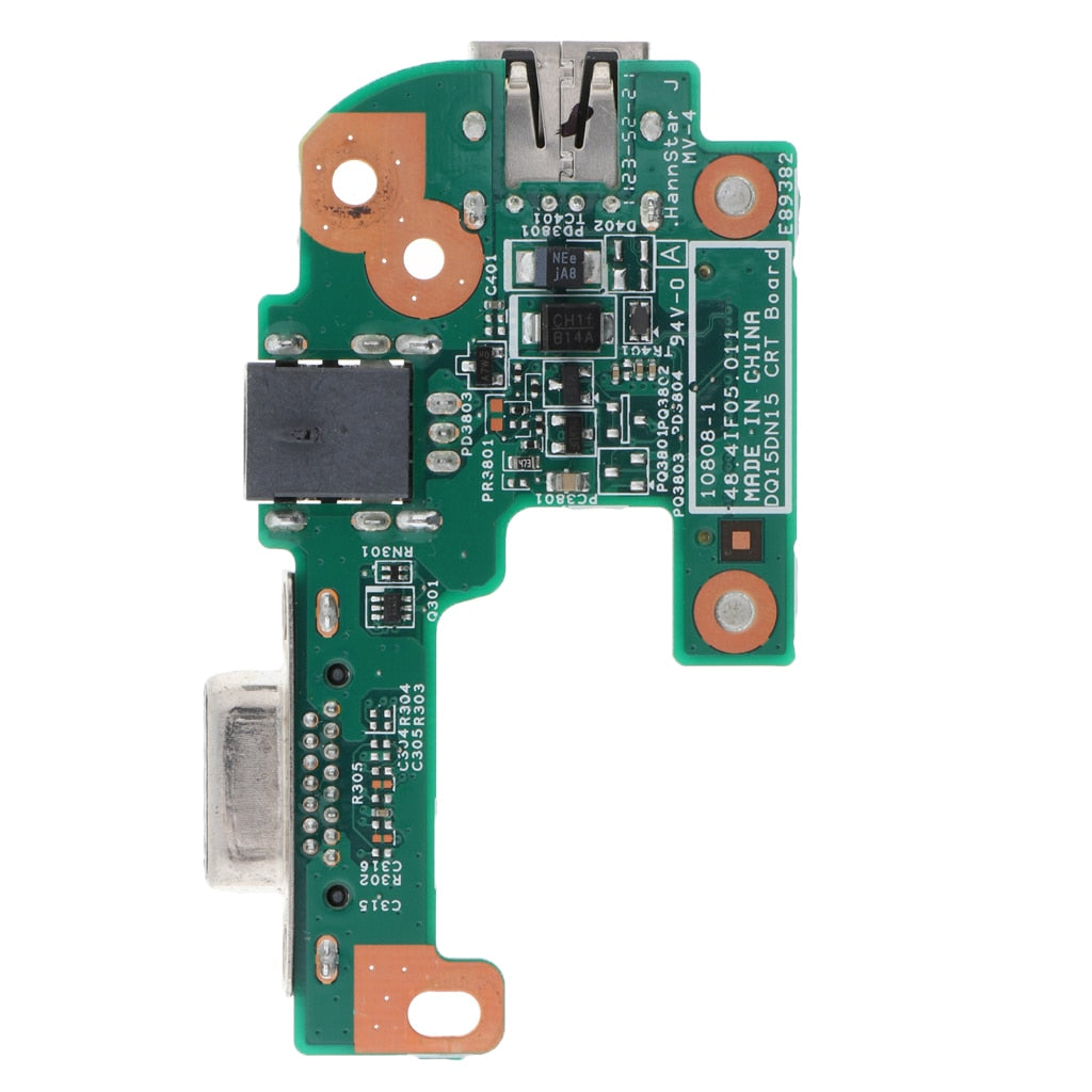 Laptop DC IN Power Charging Jack USB VGA-Out Board Compatible with De ...