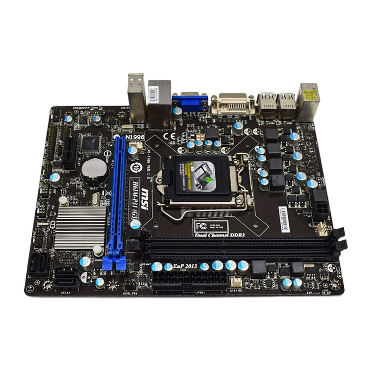 MSI H61M-P31 (G3) Desktop Motherboard LGA 1155 DDR3 Intel H61 i3 i5 i7 – StoneTaskin