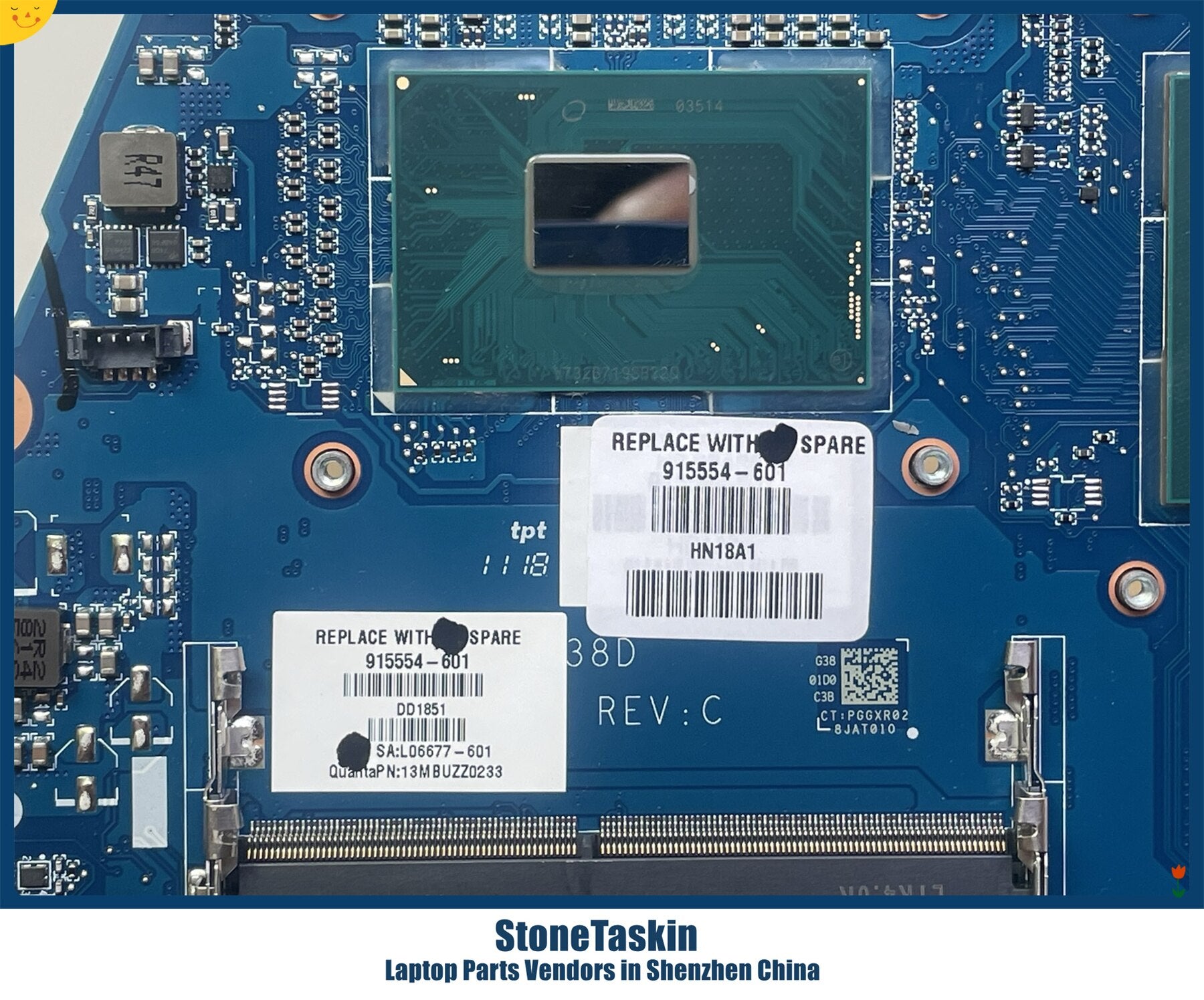 StoneTaskin 915554-601 915554-501 915554-001 para portátil HP OMEN 17-W