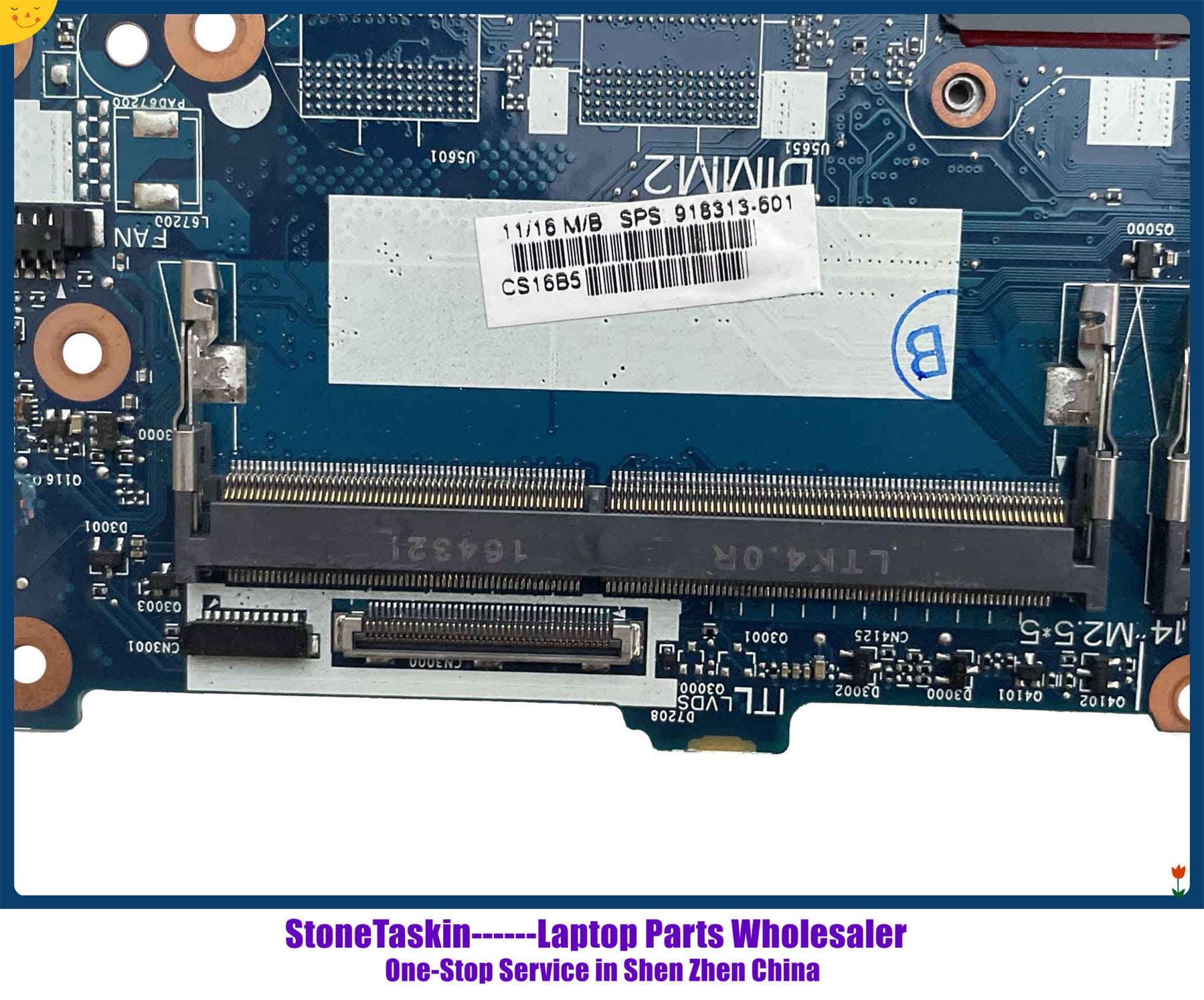 StoneTaskin 918313-601 For HP Elitebook 840 G3 850 G3 Laptop Motherboa
