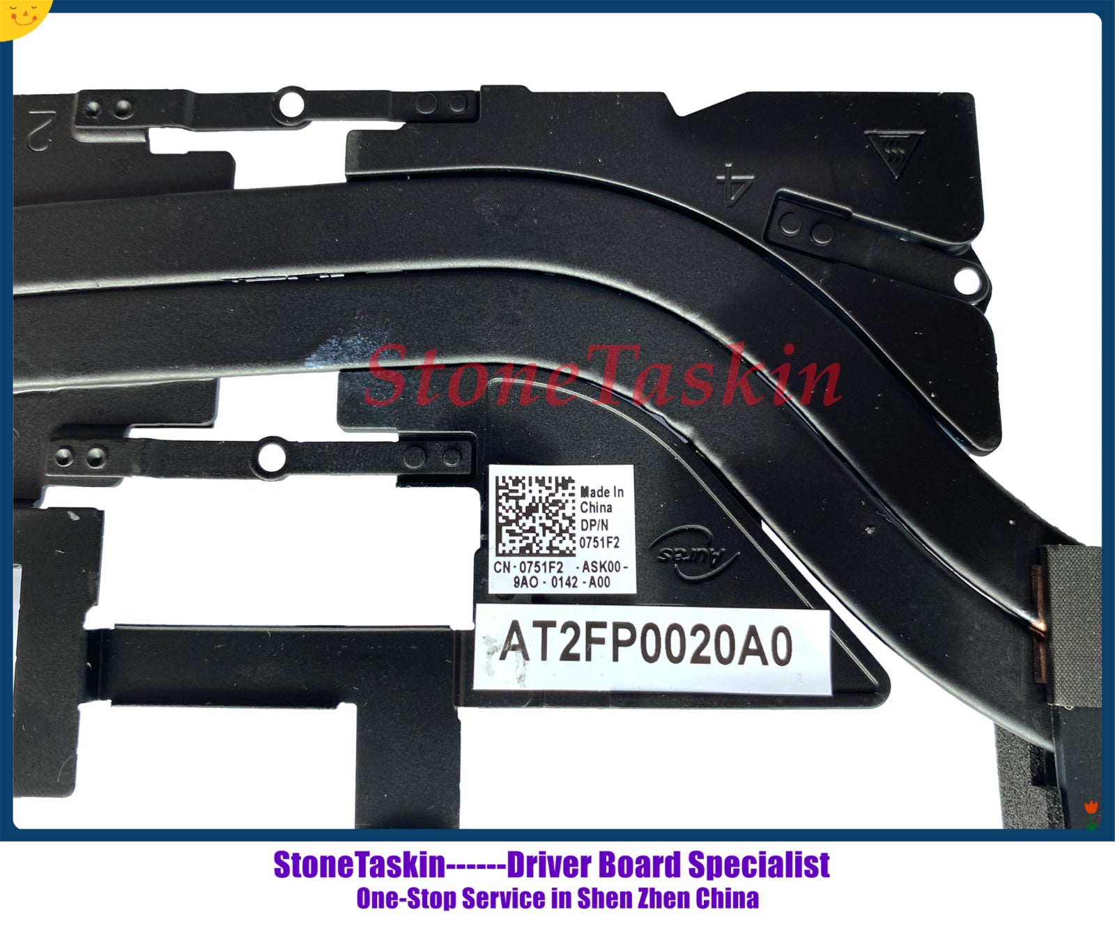 StoneTaskin Brand New Silent Laptop CPU Cooling Heatsink CN-0751F2 For