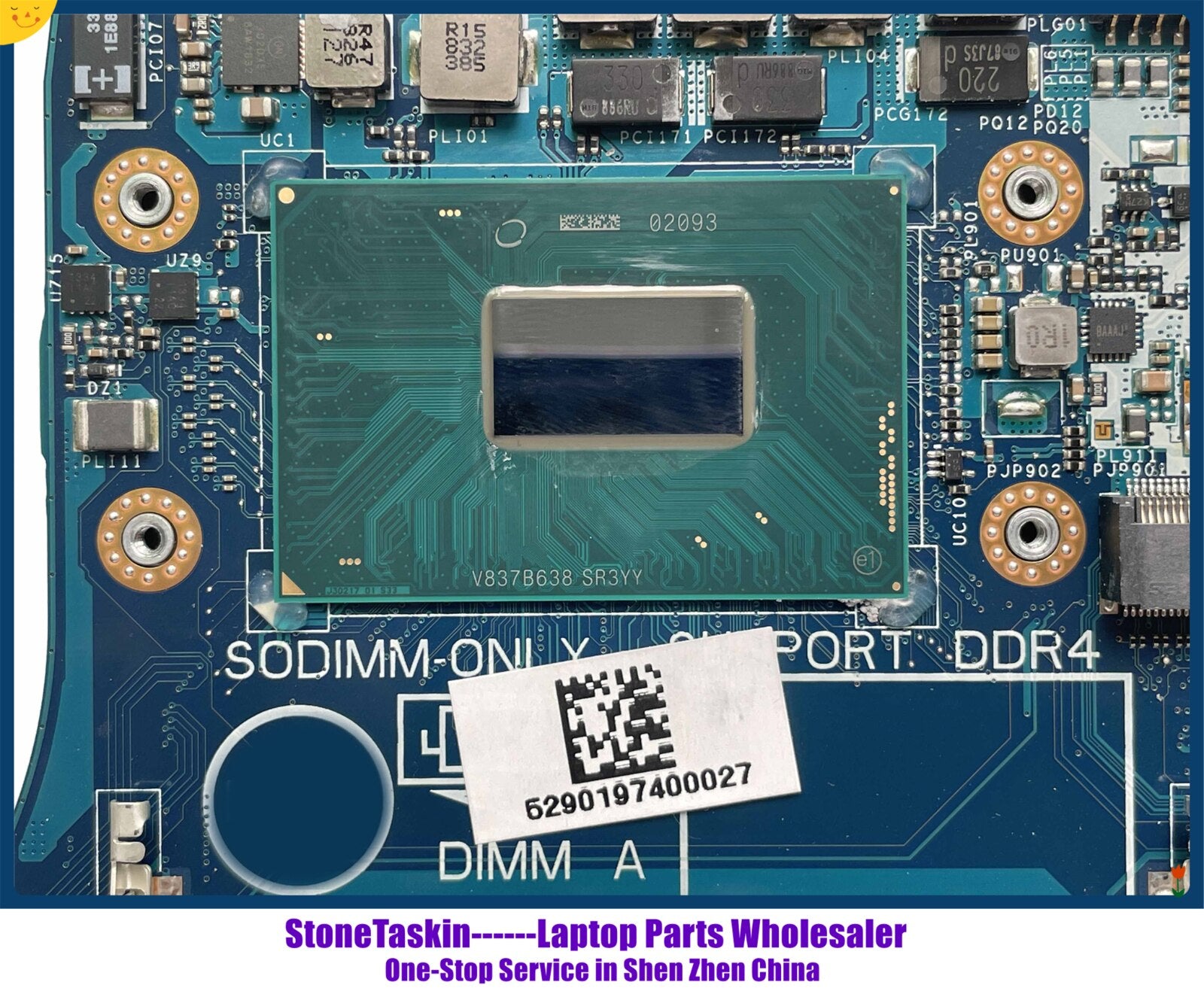 StoneTaskin CN-0M5H57 For DELL G3 3579 Laptop Motherboard SR3YY I7-87