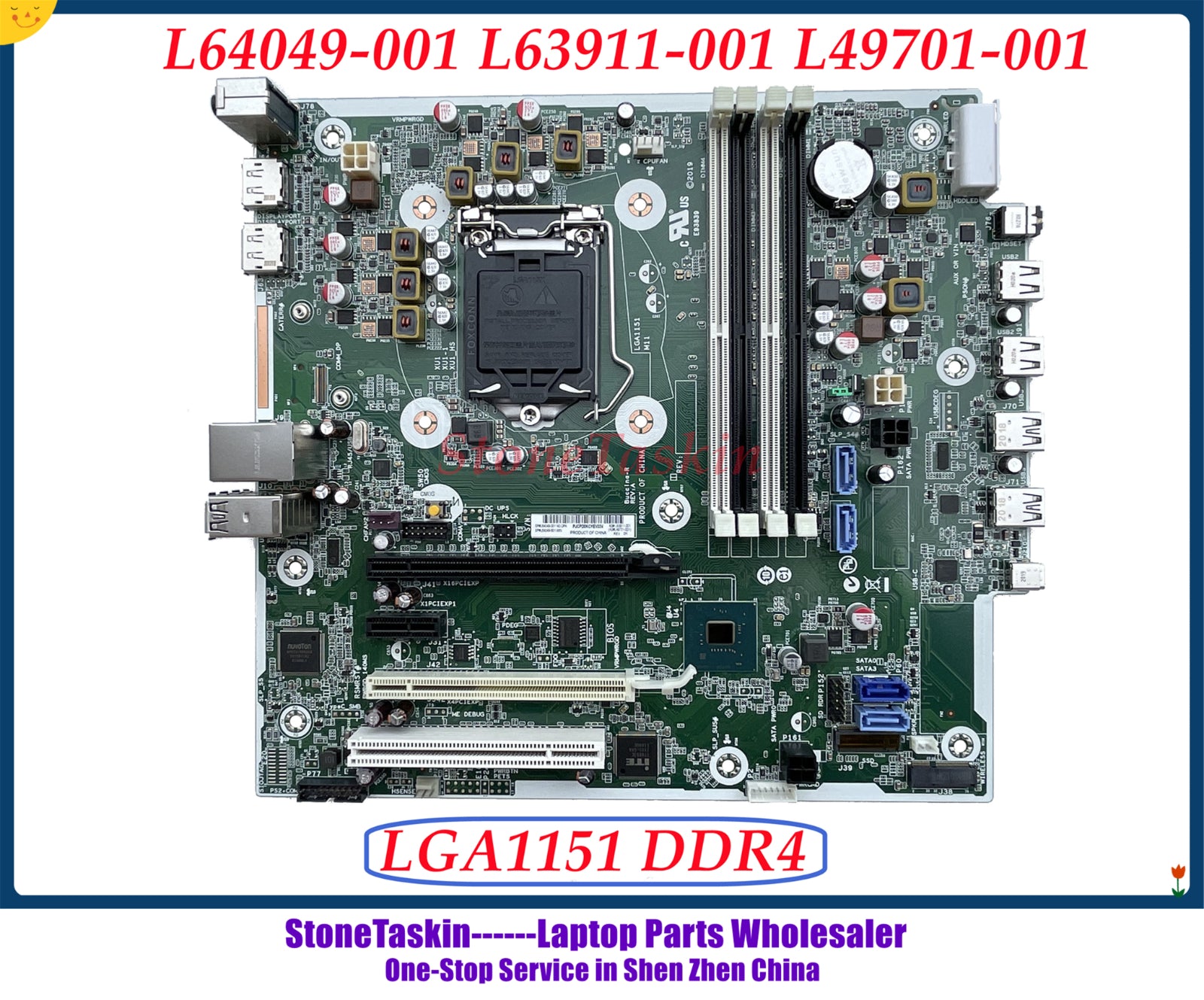 StoneTaskin L64049-001 L64049-601 For HP PRODESK 600 G5 MT BUCCINA-R C