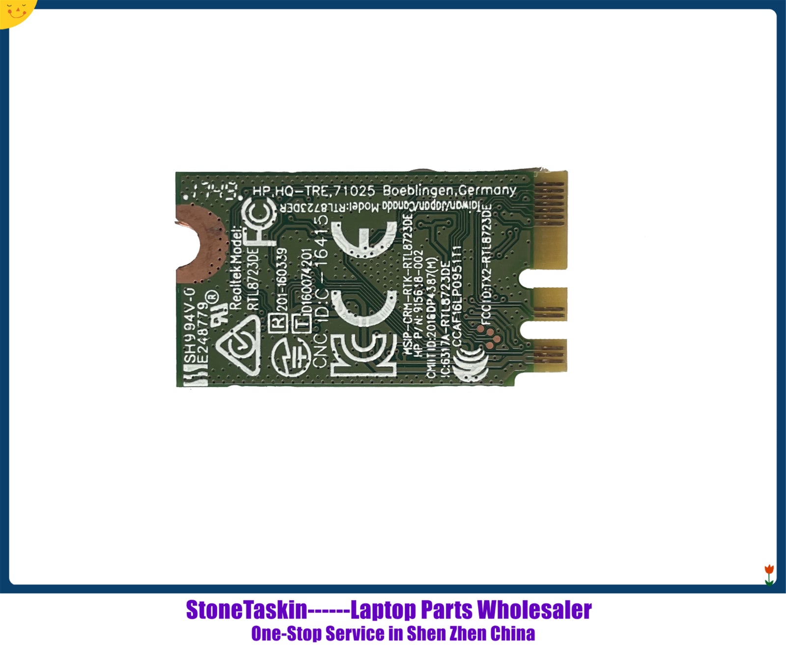 StoneTaskin Realtek AW-NB274NF RTL8723DE 300Mbps For HP Pavilion 15-BS