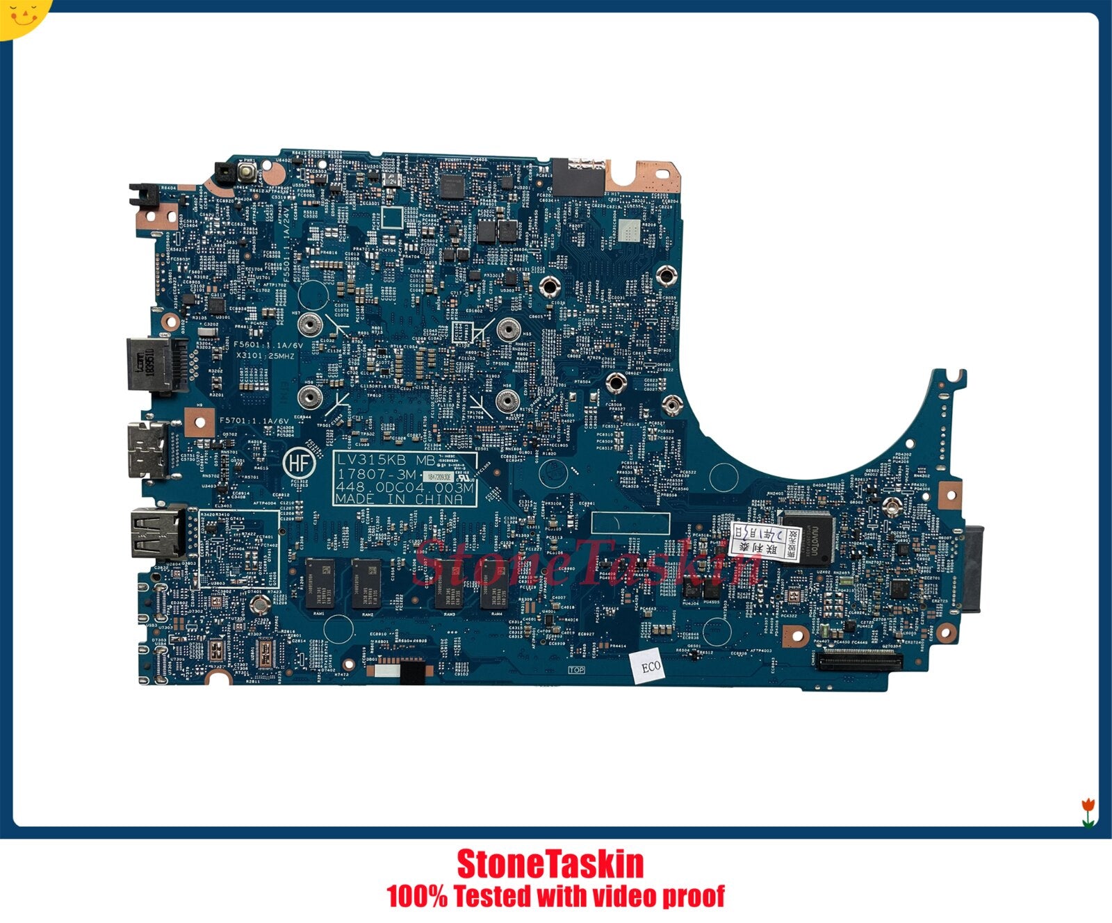 StoneTaskin reacondicionado LV315KB MB 17807-3M 448.0DC05.003M para Lenovo