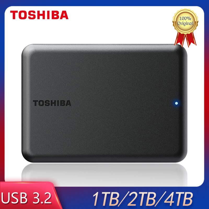 Toshiba Canvio Partner Usb 3.2 Gen 1 4tb 2tb 1tb Portable External Hdd ...