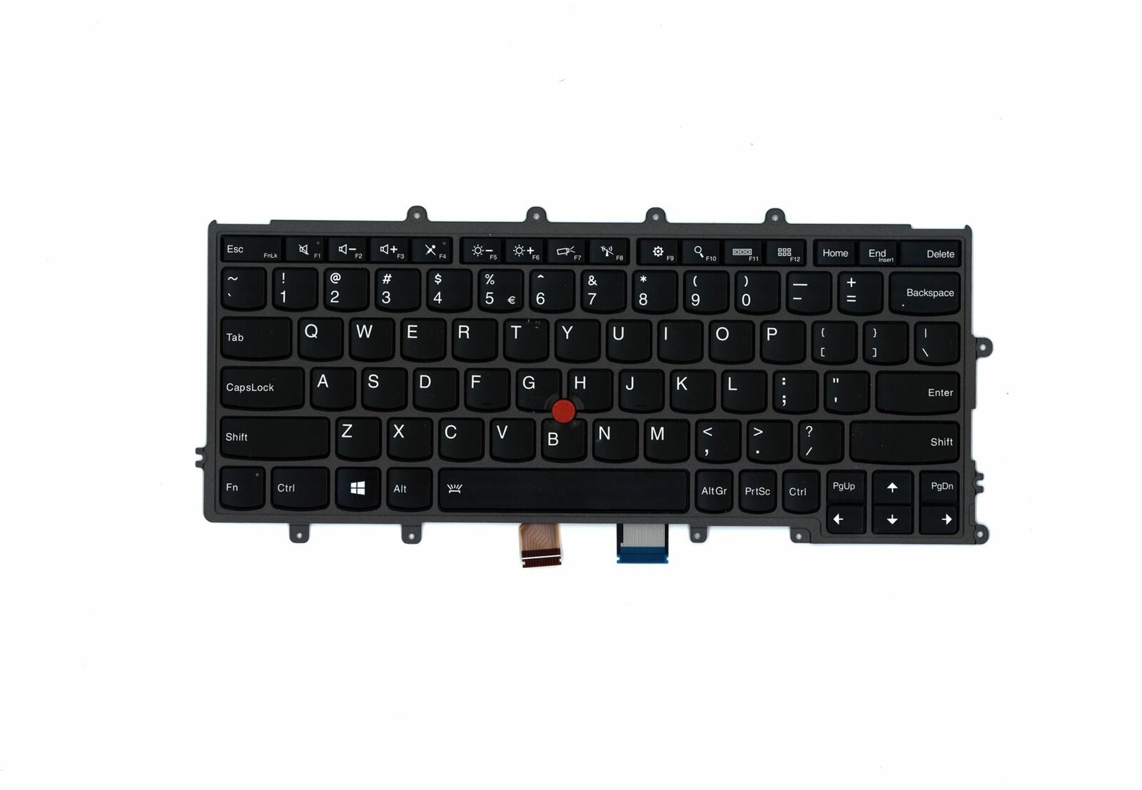 Lenovo ThinkPad X240 X250 Keyboard US International Black Backlit 04X ...